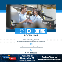 Electronic Coating Technologies to Exhibit at D2P Trade Show